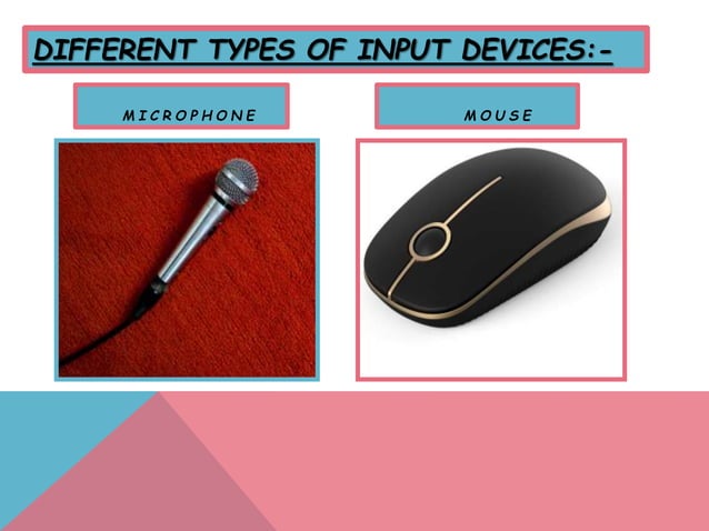Input and output device | PPTX