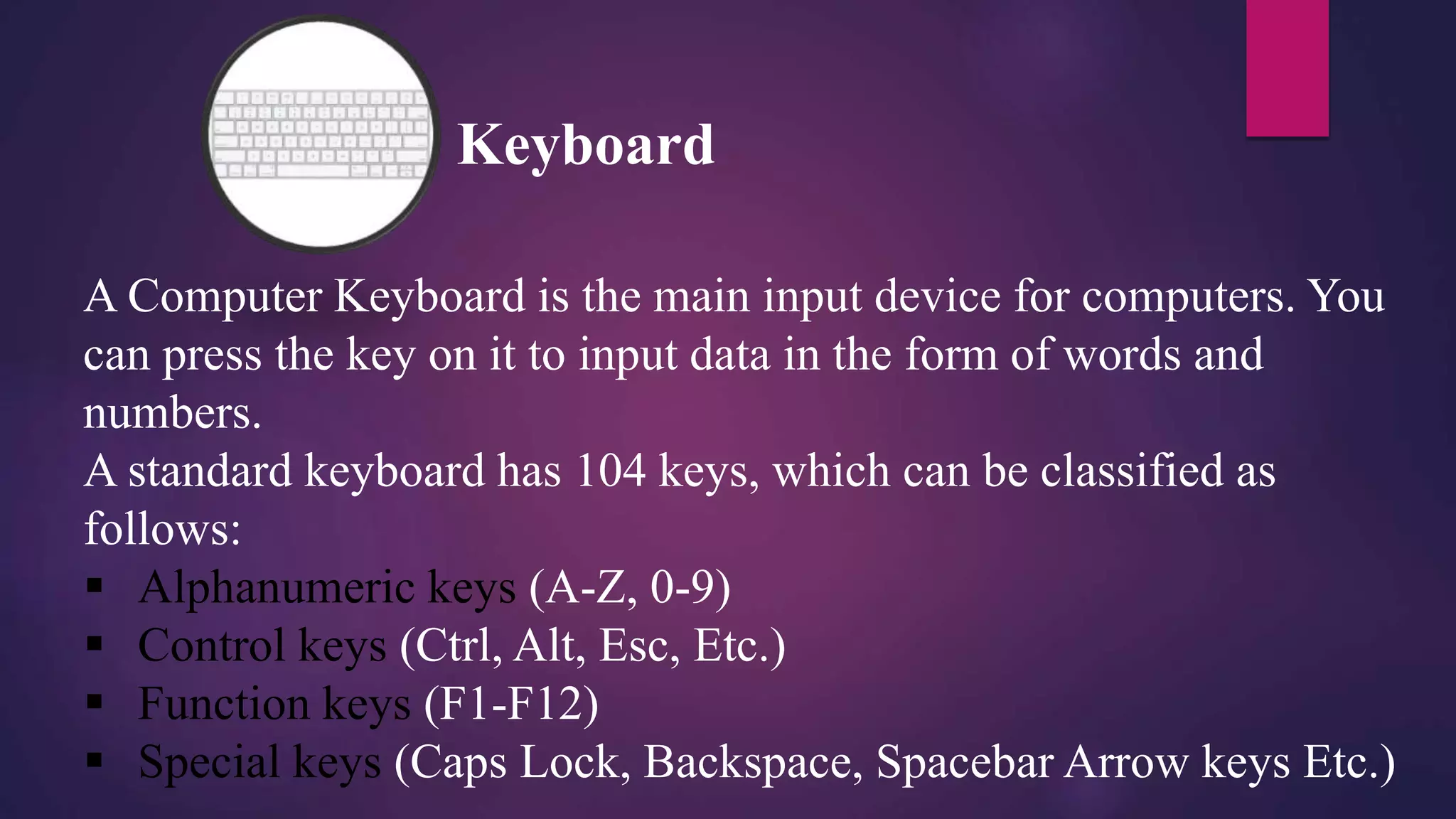 Input and output device | PPTX