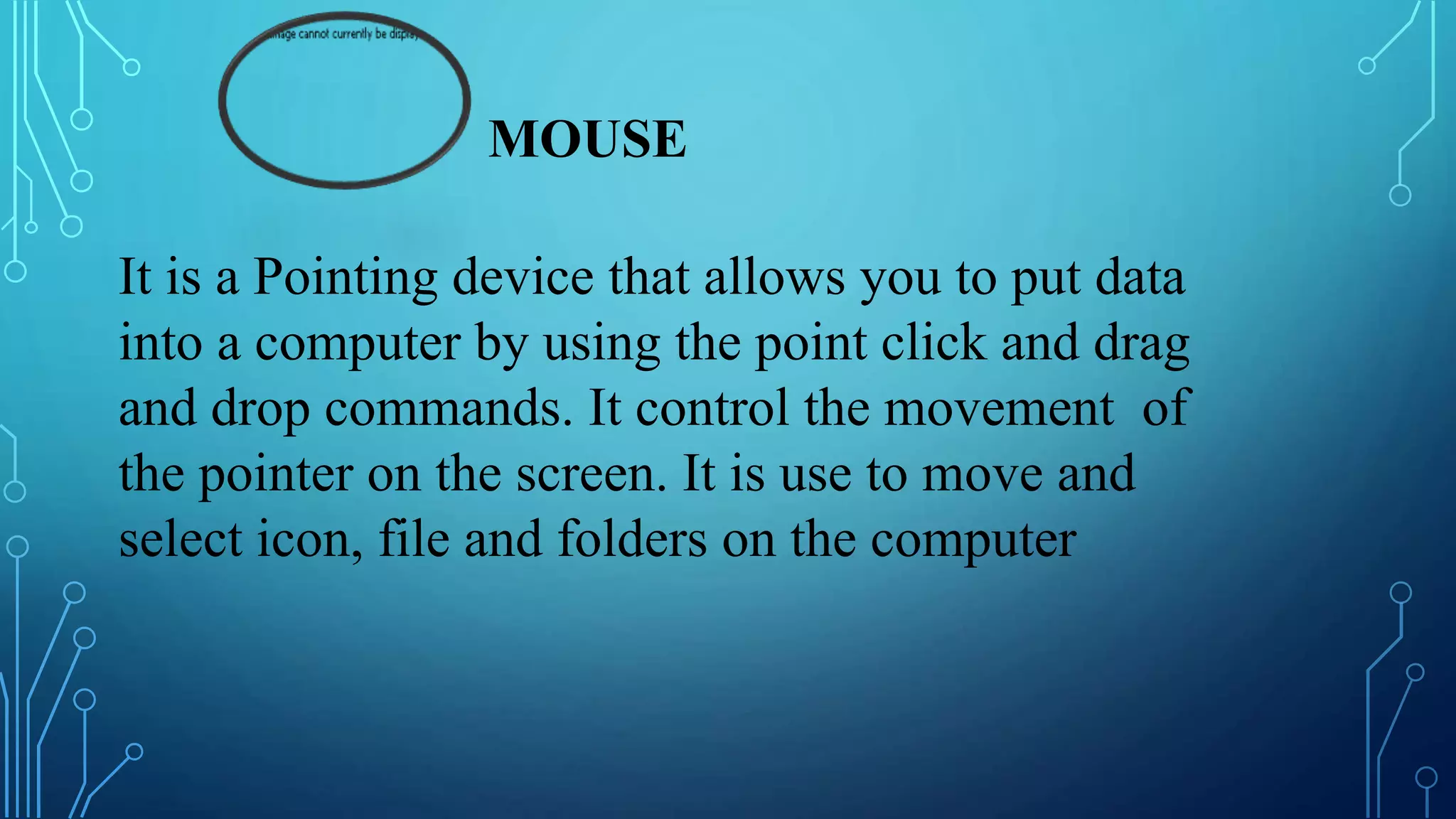 Input and output device | PPTX