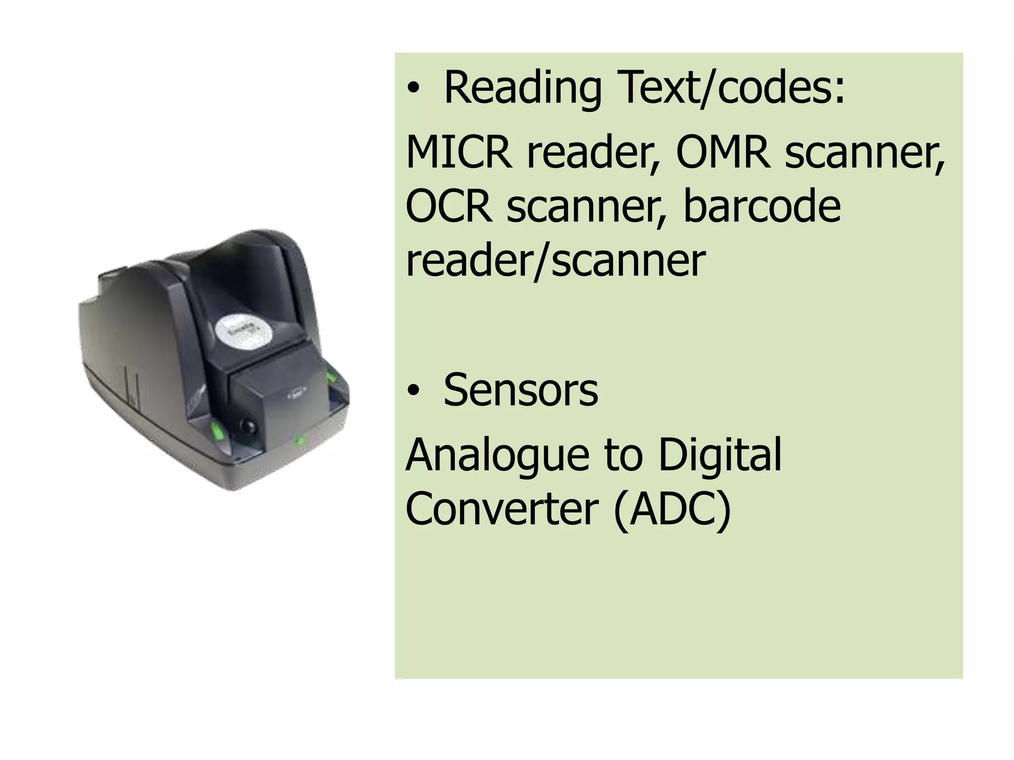 Input and output devices | PPTX