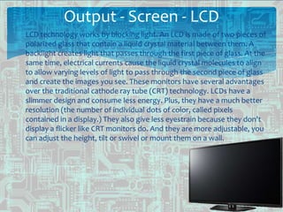 Input and output devices | PPT