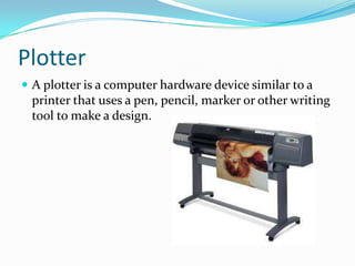 Input and output devices | PPTX