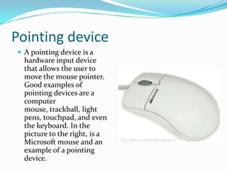 Input and output devices | PPTX