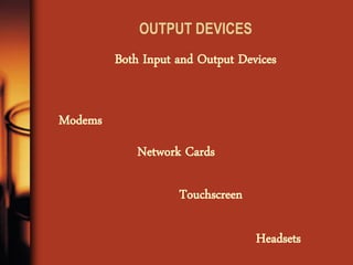 Input and output devices | PDF
