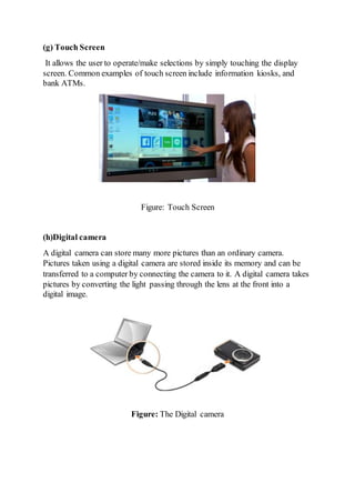 Assignment on Input and output devices | DOCX