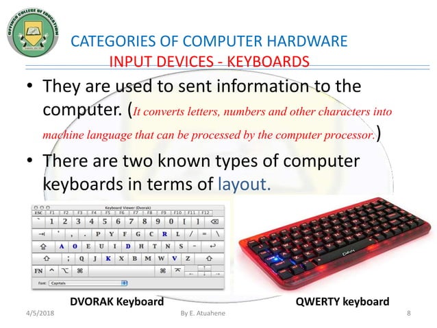 Input, Output and Storage Devices | PPTX