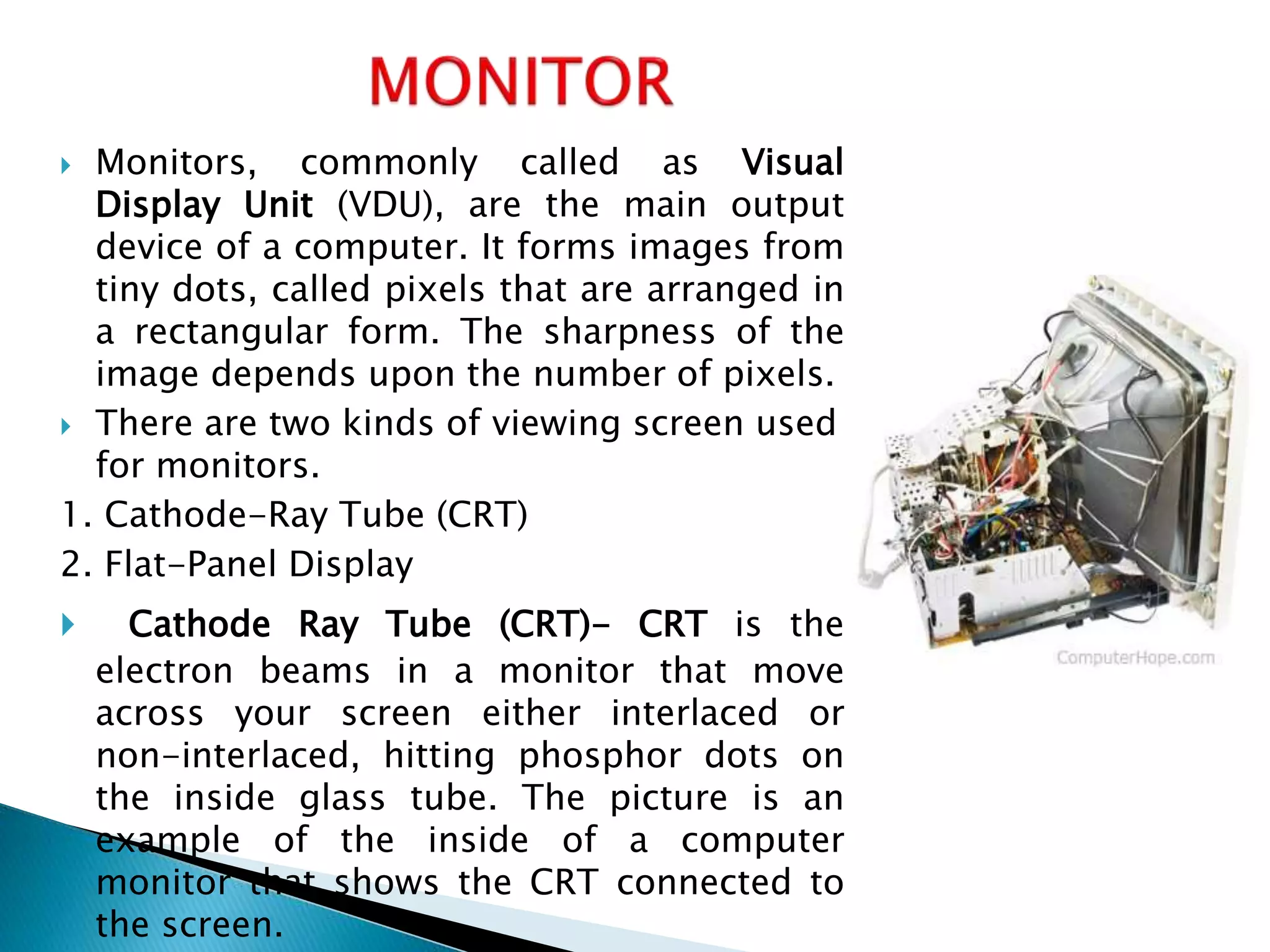 Input and output devices | PPT