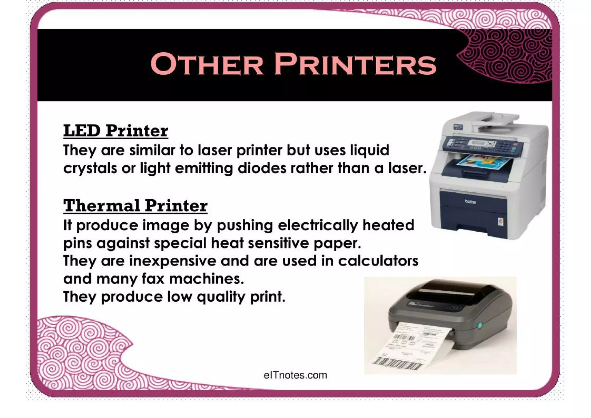 INPUT AND OUTPUT DEVICES | PDF