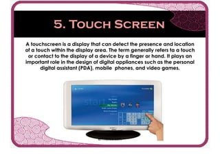 INPUT AND OUTPUT DEVICES | PPT