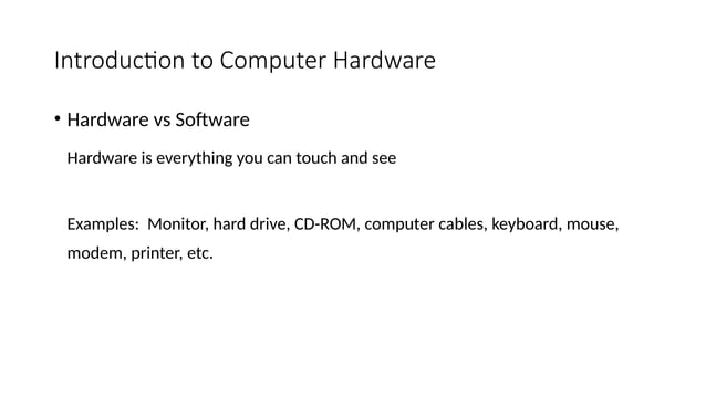 INPUT AND OUTPUT DEVICES.pptx COLLEGE PPT | PPT