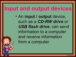An introduction to Input and output devices.pptx