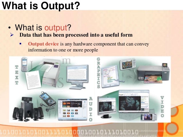 Input And Output Devices Ppt By Aamir Saleem Ansari
