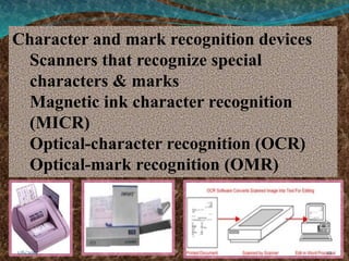Input and output devices | PPTX