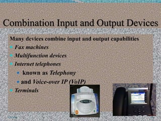 Input and output devices | PPT
