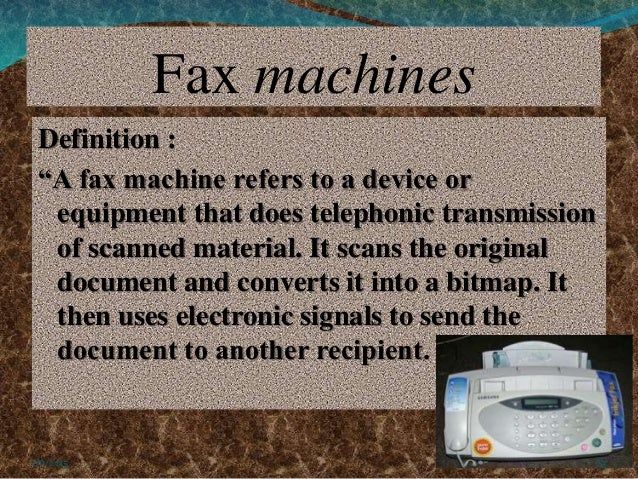 Input and output devices