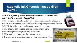 Input,Output and Memory devices ppt | PDF