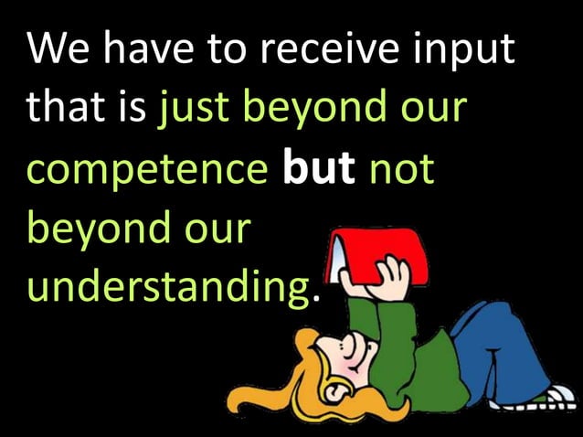 Input comprehension theory | PPTX