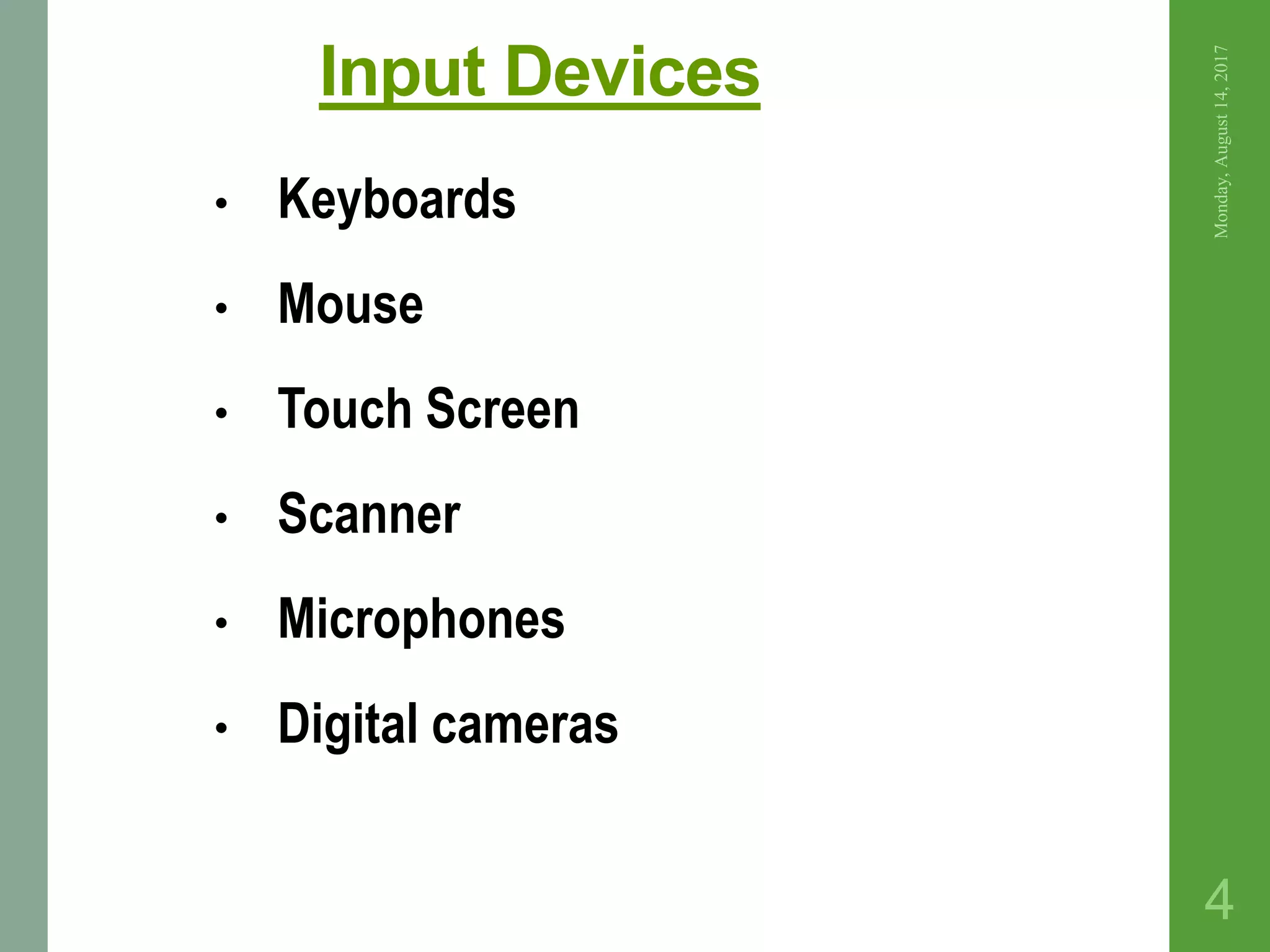 Input Device | PPT