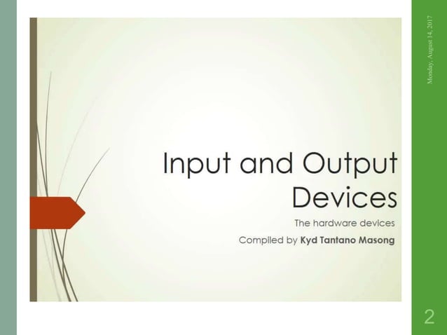 Input Device | PPT