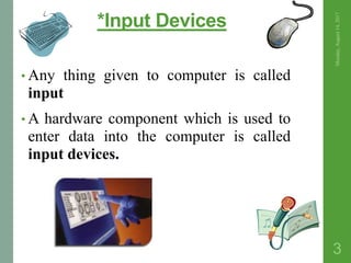 Input Device | PPT