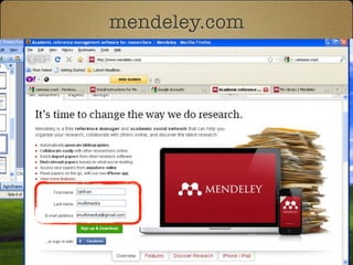 Input database mendeley | PPT