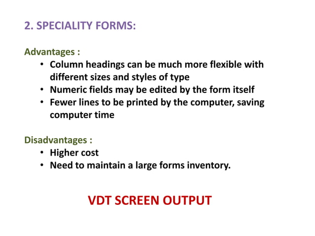 Input design | PPT