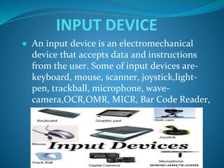 Input device | PPTX