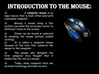 Input Devices | PPTX