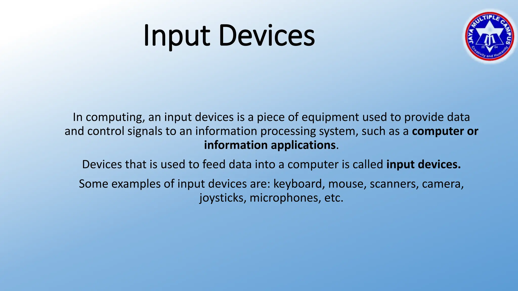 Input device pp.pptx