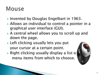 Input devices | PPTX