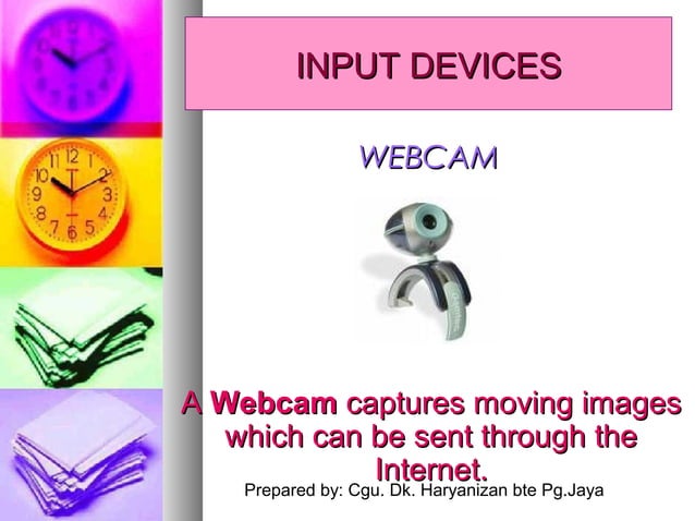 Input devices | PPT