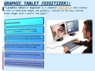 Input devices | PPTX