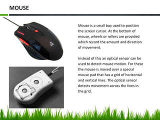 Input devices | PPT