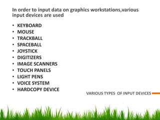 Input devices | PPT