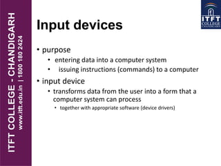 itft-Input devices | PPT