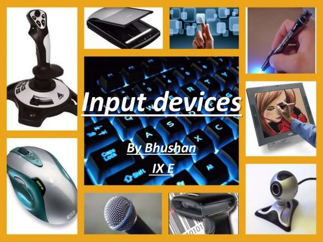 Input devices | PPT