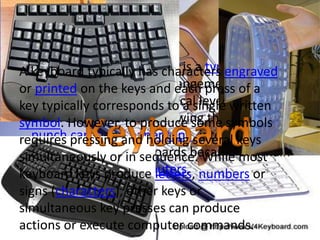 Input devices | PPT