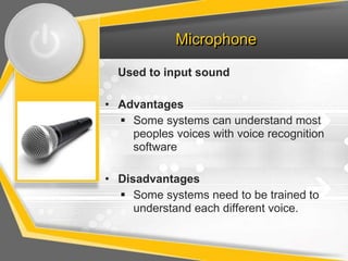 Input devices and types | PPT