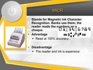 Input devices and types | PPT