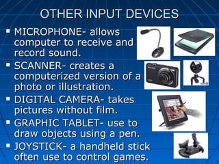 Input devices | PPT