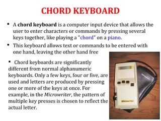 Input devices_(Mouse and Keyboard) | PPT