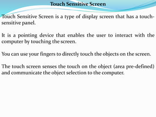 Input devices | PPT
