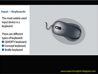 Input devices | PPT