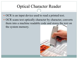 Input devices | PPTX