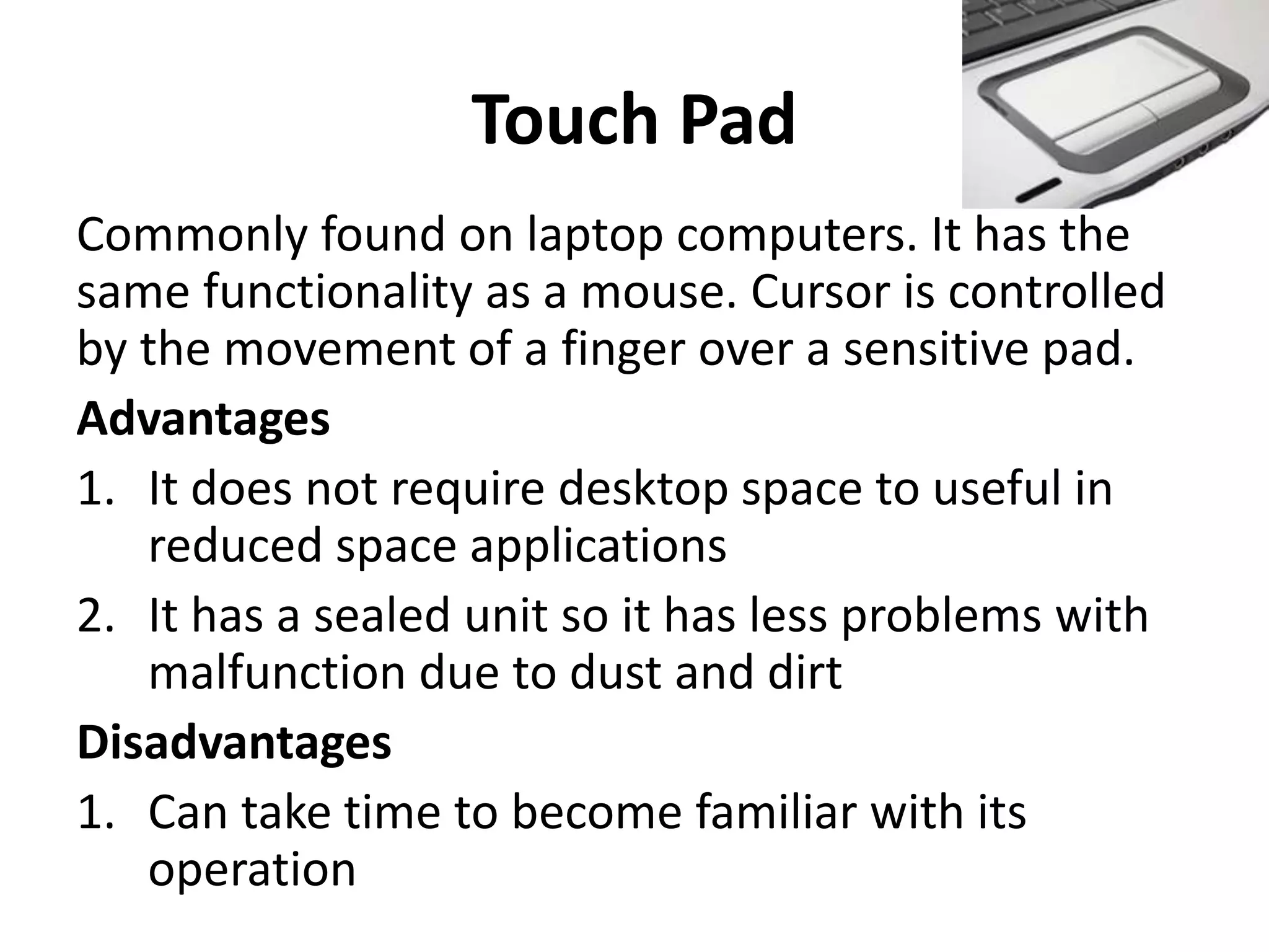 Input devices | PPTX