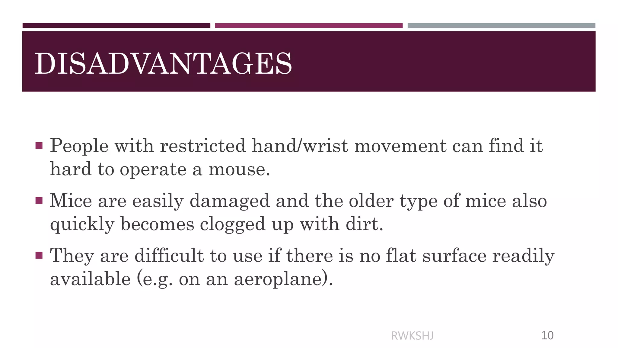 Input devices | PPTX