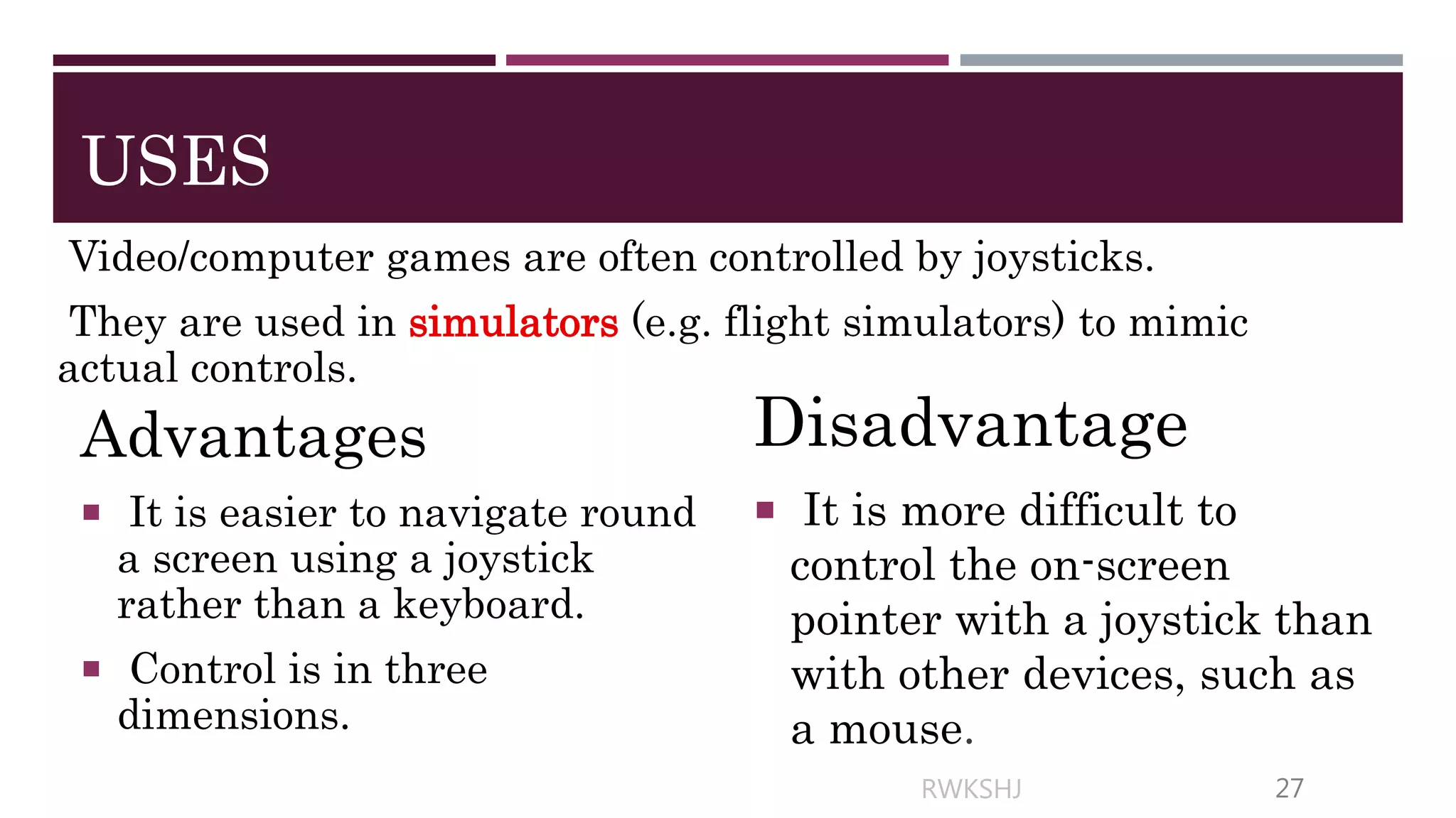 Input devices | PPTX