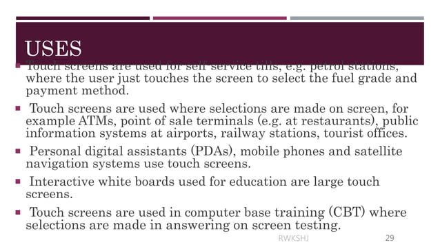 Input devices | PPTX | Computer Peripherals | Computing