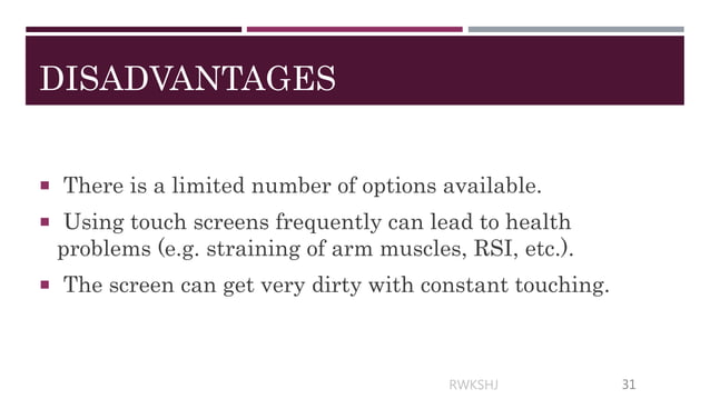 Input devices | PPTX | Computer Peripherals | Computing