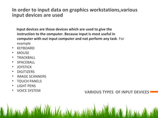 Input devices | PPT